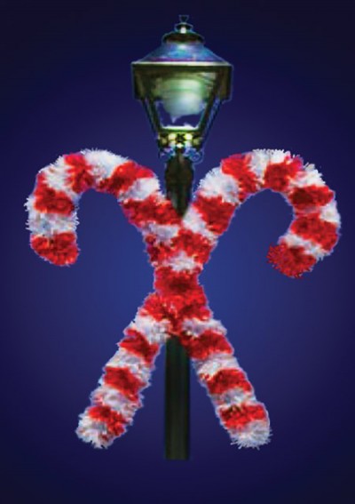 Lamp Post Decorations - Carpenter Decorating Company, Inc.