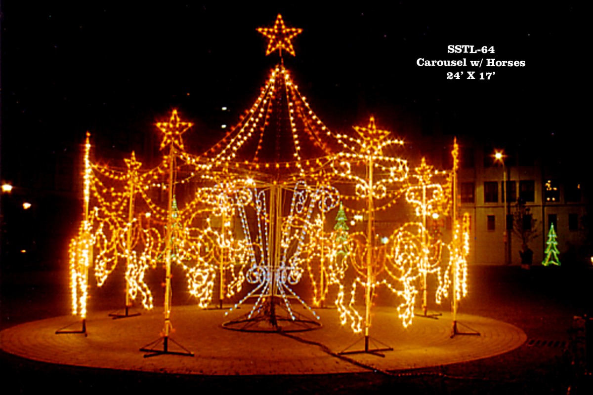 Traditional Ground & Building Displays - Carpenter Decorating Company, Inc.