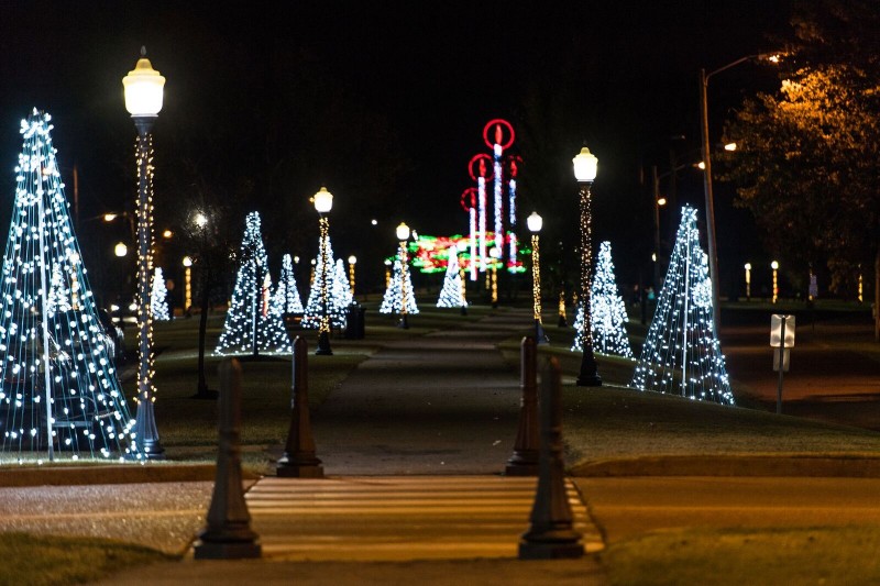 Outdoor Commercial Christmas Trees - Made In USA