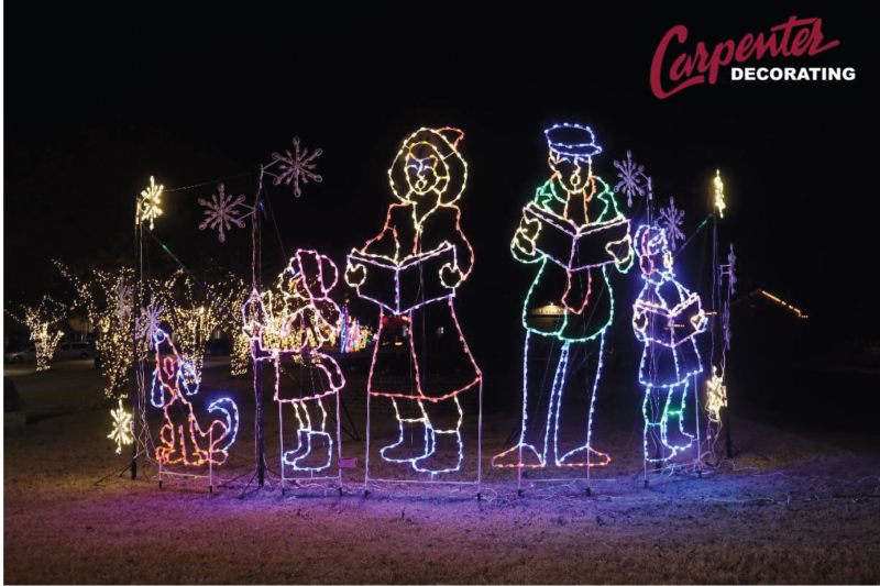 Traditional Ground & Building Displays - Carpenter Decorating Company, Inc.