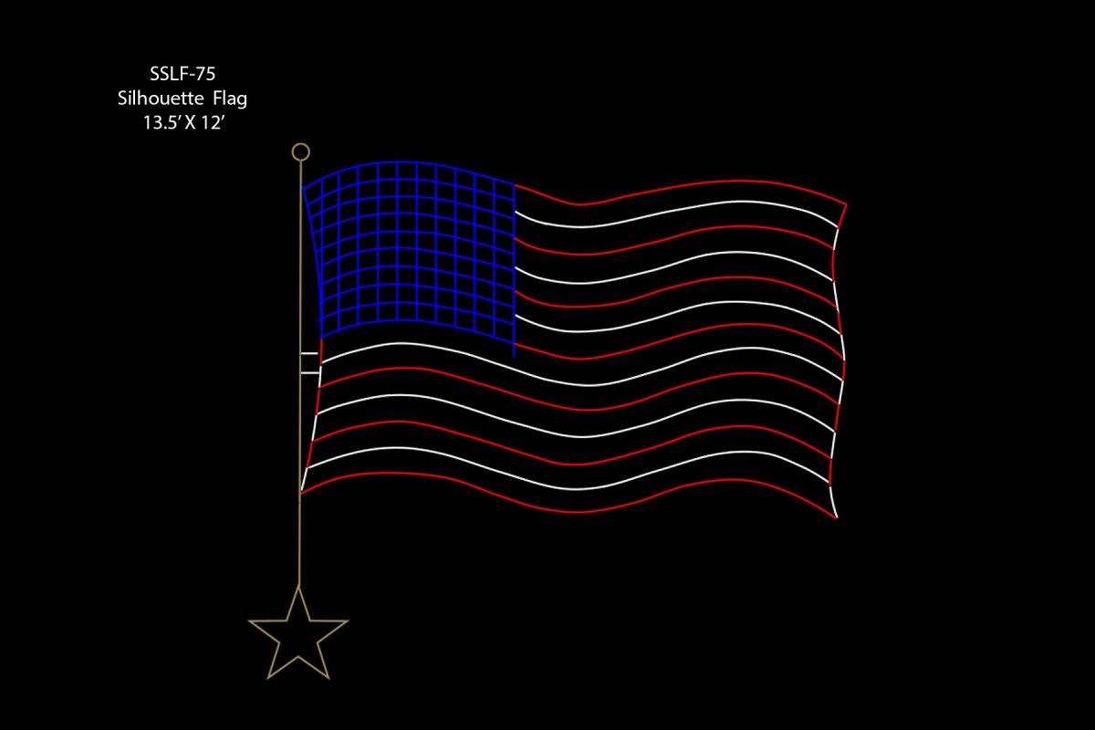 Patriotic Displays - Carpenter Decorating Company, Inc.